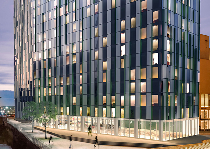 Premiermist Project | Salford Trinity: Water mist design and installation